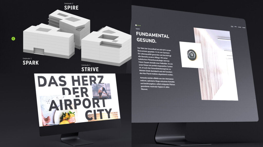 Only highend: Relaunch Website Future Square