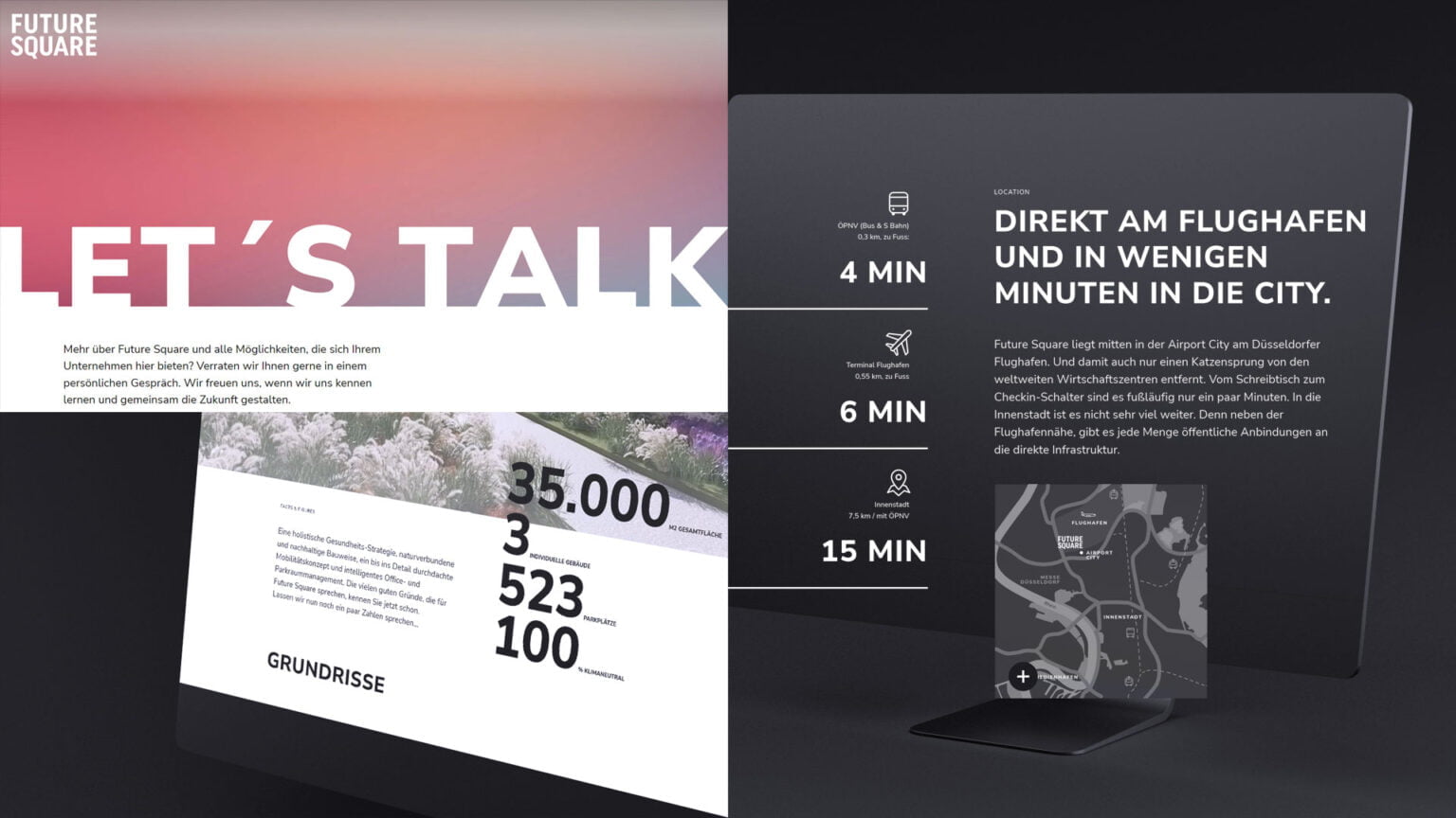 Only highend: Relaunch Website Future Square